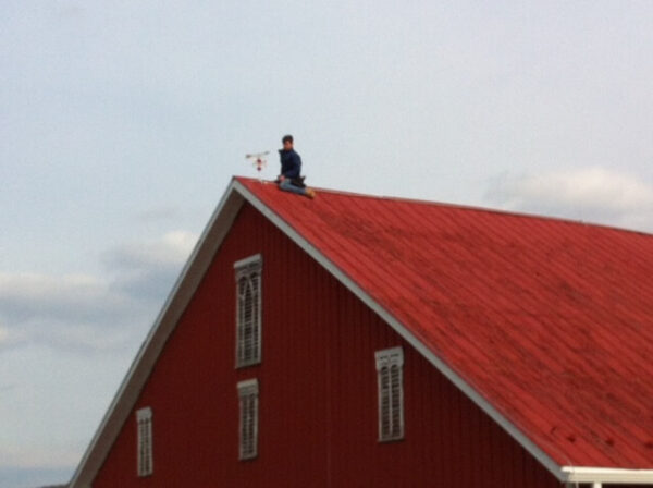 Barn Lightning Protection - WB Lightning Rods