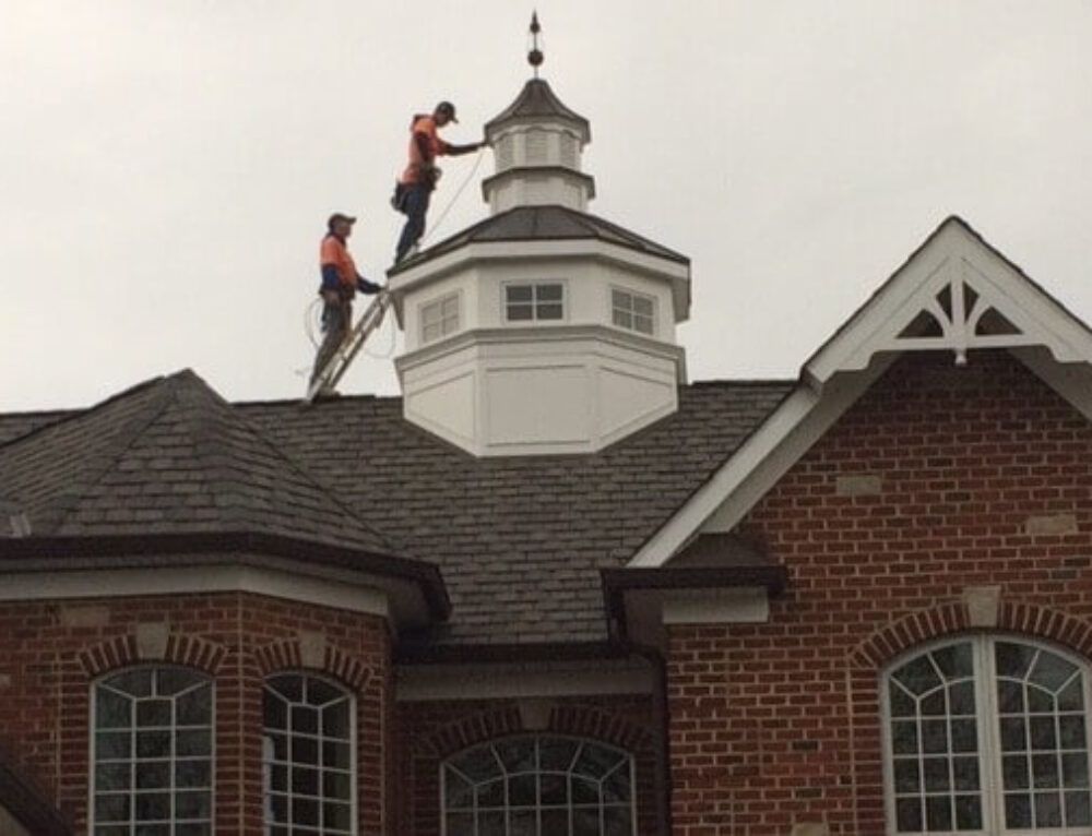 Residential Lightning Protection - WB Lightning Rods